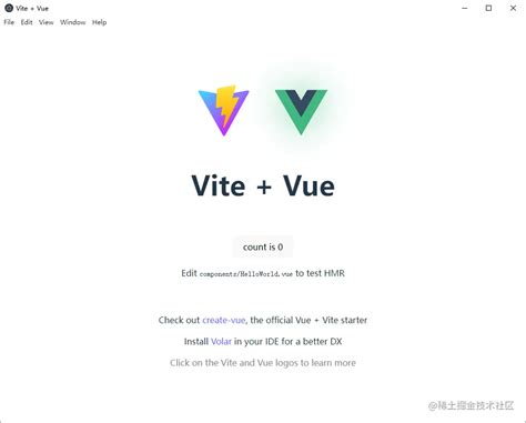 electron vue3 vite 开发桌面应用 环境搭建效果图 技术选型 electron 25 2 0 掘金