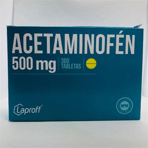 Acetaminof N Mg Tabletas Raycall