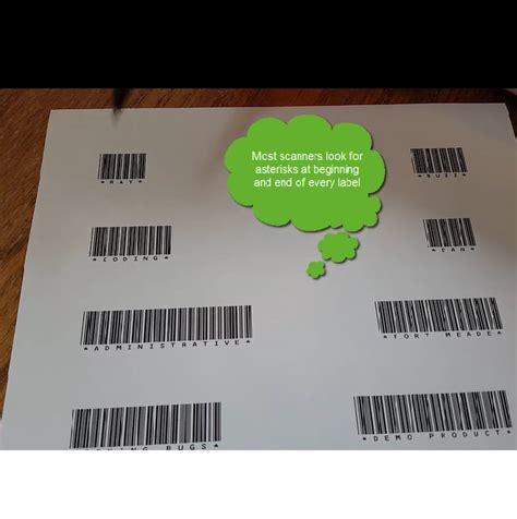Looking For A Way To Print Barcode Labels For A Project And The Tasks