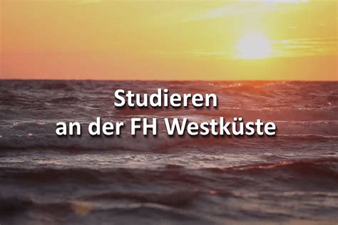 Fachhochschule Westküste tourismus studieren de