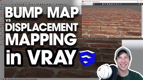 Getting Started Rendering In Vray Ep Bump Maps Vs Displacement
