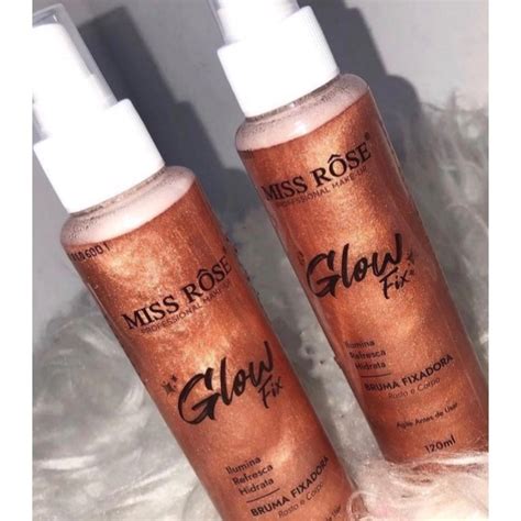 Bruma Fixadora Glow Fix Miss R Se G Shopee Brasil