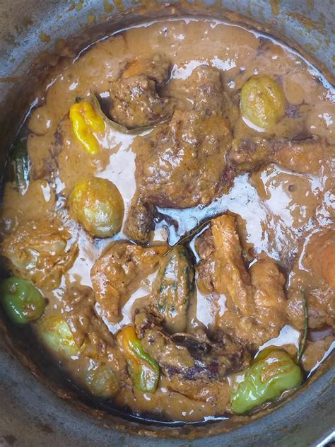 Du mafé ou sauce arachide au poulet fumé Cuisine de Chez Nous