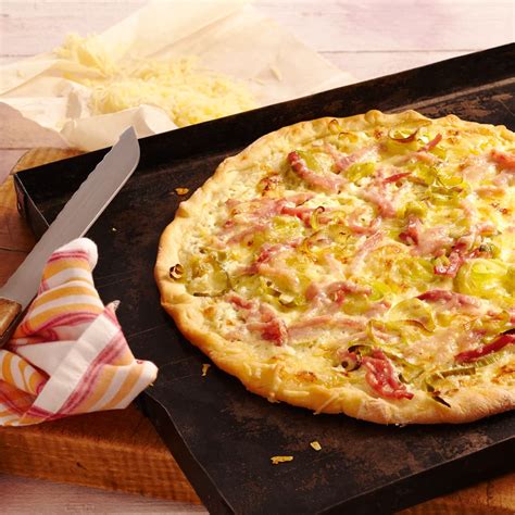 Flammkuchen Mit Lauch Rezept EDEKA
