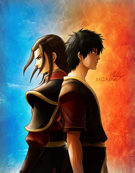 Artstation Azula And Zuko Artwork Mcashe Avatar Zuko Zuko Azula