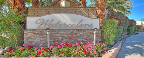 WATERCOLORS La Quinta CA 55 HOMES For Sale Watercolors Real