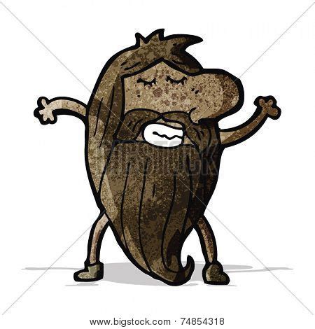 Cartoon Naked Hippie Vector Photo Free Trial Bigstock
