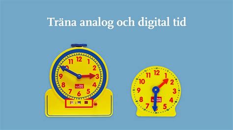 Digital Och Analog Klocka Digitala Klockor