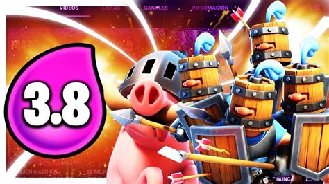 EL MEJOR MAZO DE RECLUTAS REALES PARA SUBIR A 7000 COPAS EN CLASH