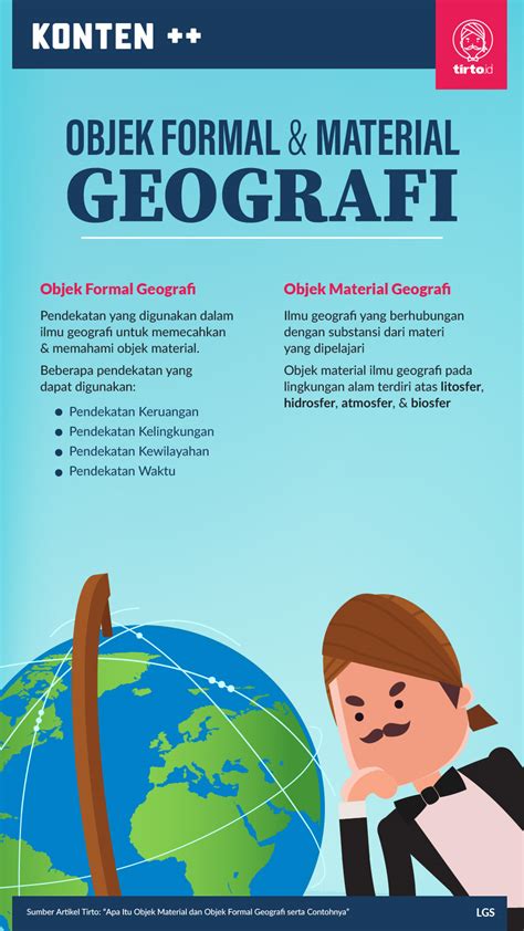 Apa Itu Objek Material Dan Objek Formal Geografi Serta Contohnya