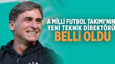 A Milli Futbol Takım teknik direktörü belli oldu Çay Haber Rize