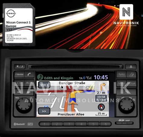 Card Navigatie Nissan Qashqai 20092013 Connect 1 LCN1 V12 Europa