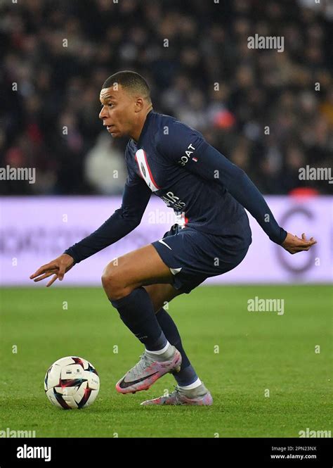 Kylian Mbappé of PSG vs RC Lens Ligue 1 in Parc des Princes Paris