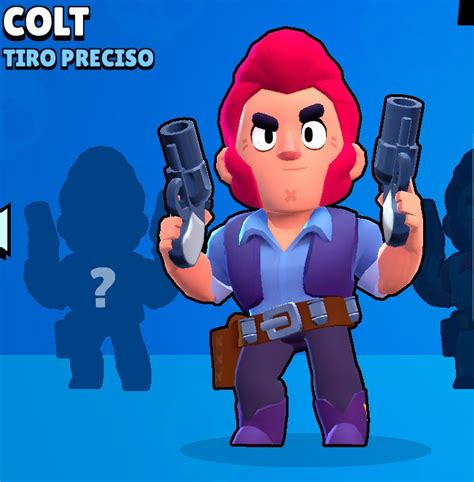Image De Etoile Colt Brawl Stars Personagens Png