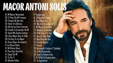Marco Antonio Solis Puro Xitos Rom Nticos Inolvidables Marco