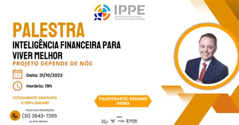 Palestra Intelig Ncia Financeira Para Viver Online Sympla