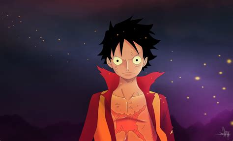 Luffy Dark Wallpapers Wallpaper Cave