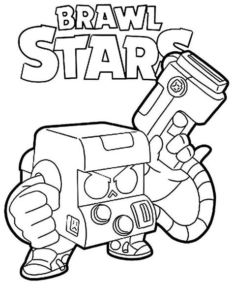Desenhos De Brawl Stars Para Colorir Pop Lembrancinhas