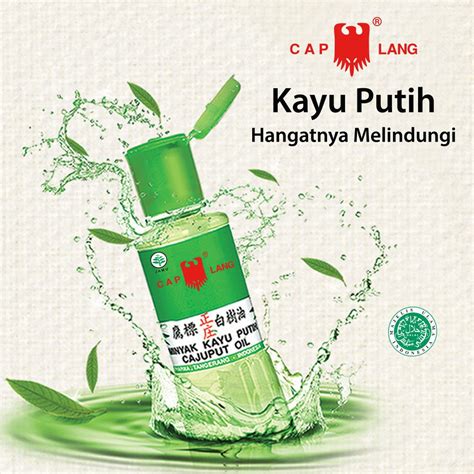 MINYAK KAYU PUTIH CAP LANG Cajuput Oil ORIGINAL Shopee Malaysia