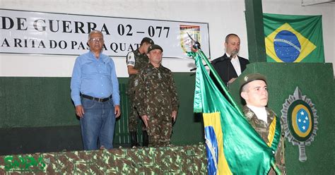 TIRO DE GUERRA DE SANTA RITA COMEMORA O DIA DO SOLDADO EM EVENTO SOLENE