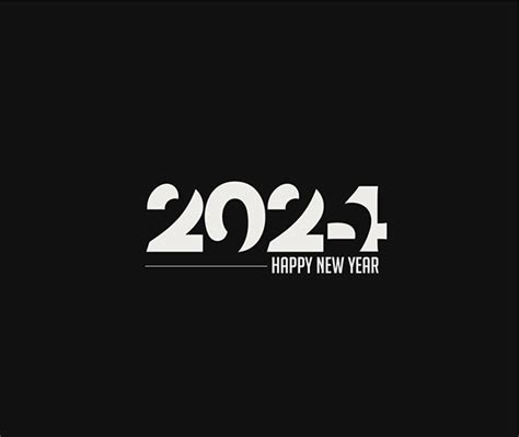 2024新年艺术字 素材CNN