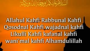 Lirik Sholawat Allahul Kafi Lengkap Terjemah Indonesia Buletin Islam