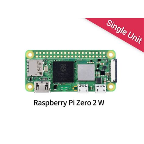 Raspberry Pi Zero WH Built In WiFi Pre Soldered Headers