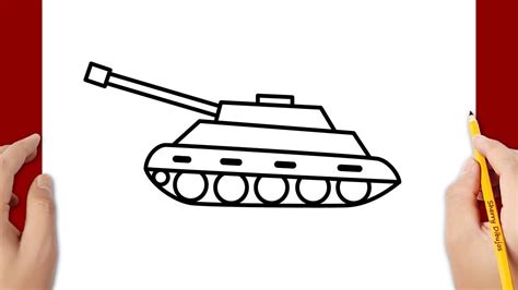 Paciencia Mensurable Playa Como Dibujar Un Tanque De Guerra A Lapiz