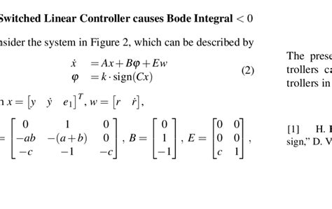 block diagram of linear control system 2 main statement consider the download scientific