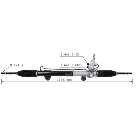 LHD Hydraulic Steering Rack 52013466AM Power Steering Racks