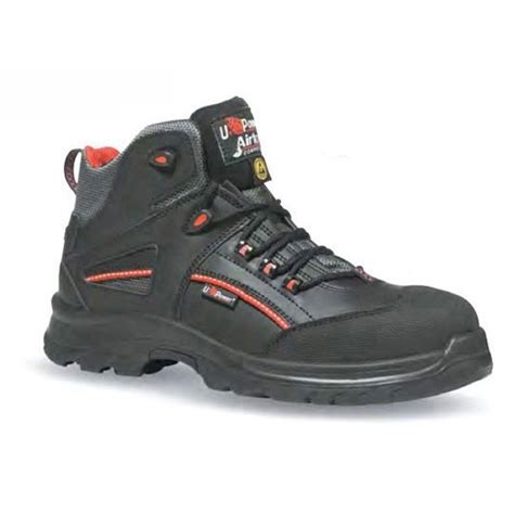 CHAUSSURES DE SÉCURITÉ MONTANTES S3 SRC ESD TEAK U POWER Topo Maroc