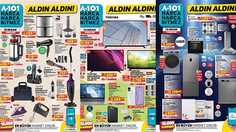 A101 AKTÜEL KATALOĞU SATIŞTA A101 de bu hafta neler var 13 Nisan 2023