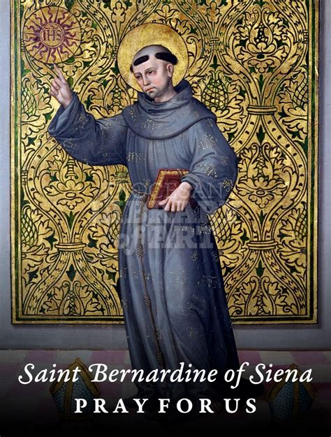 Diocesan Library Of Art Saint Bernardine Of Siena Full Page