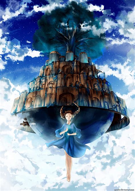 Laputa Castle In The Sky By Yuuike Deviantart On DeviantArt HD Phone