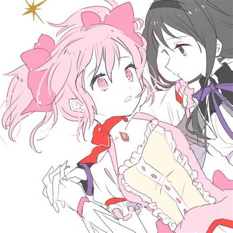 Madoka And Homura Matching Icons Cute Icons Matching