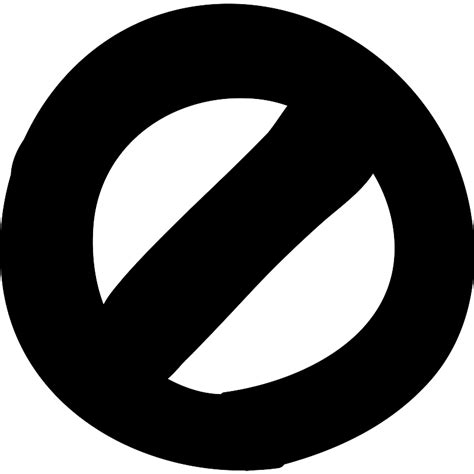 Forbidden Sign Vector Svg Icon Svg Repo