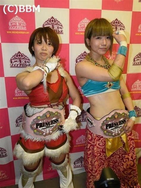 Yuka Sakazaki And Shoko Nakajima As Tokyo Jyoshi Tag Champions Female