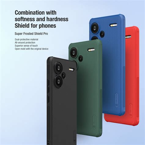 Nillkin Super Frosted Shield Pro Matte Case For Xiaomi Redmi Note 13