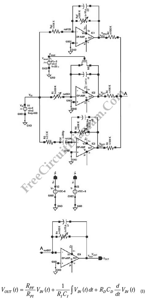 Analog Pid Controller Circuit Diagram
