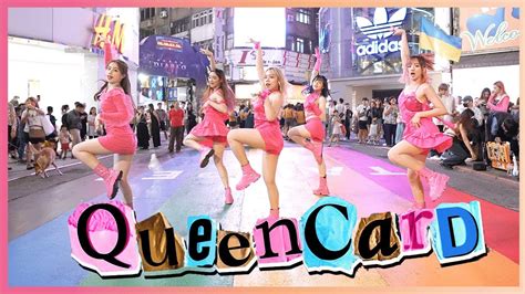 KPOP IN PUBLICONE TAKE G I DLE Queencard Dance Cover By 8MUSE