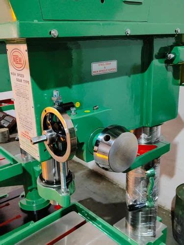 45 40 350 Heavy Duty Pillar Drill Machine Range Of Spindle Speed 8