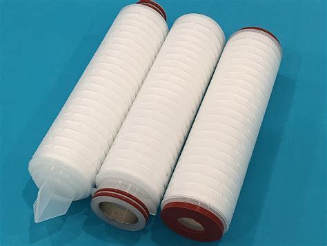 Precise Pes 0 22 Micron Pleated Filter Element For Sterile For Food And