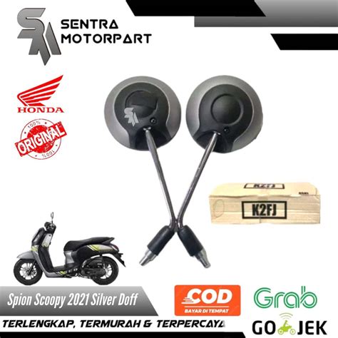 Kaca Spion Honda All Old New Scoopy Fi Esp 2021 Prestige K2F Original