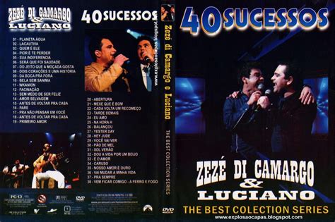 Capas Show Nacional Zezé Di Camargo Luciano 40 Sucessos