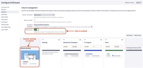 How To Order Swimlanes By Epic On A Kanban Or SCRUM Board Jira
