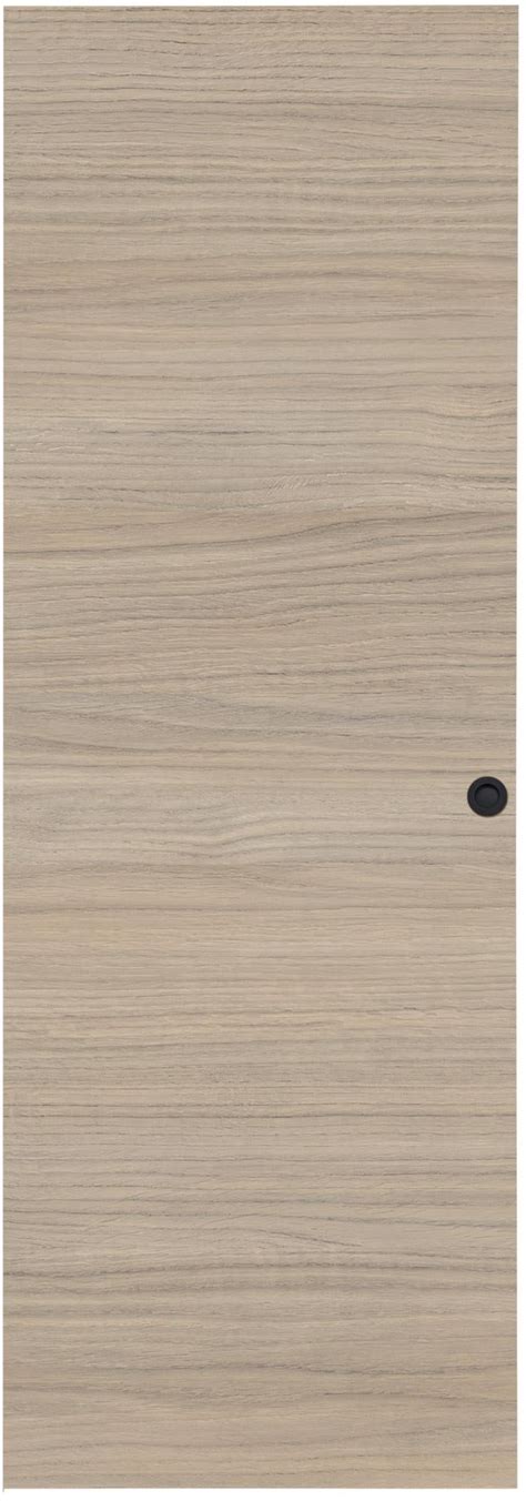 Puerta corredera Oslo Loft roble de 62 5 cm con uñero y condena Leroy