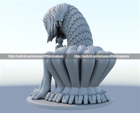 STL File Himeno And Ghost Devil 3d Print Model From Chainsawman OBJ