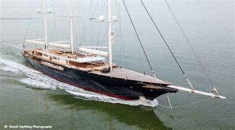 Jeff Bezos Three Masted Megayacht Starts Sea Trials XS Sailing