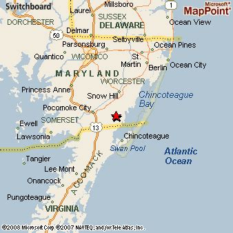 Where Is Stockton Maryland See Area Map More