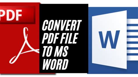 how to convert pdf file to ms word how to add pdf document to ms word convert pdf file to ms